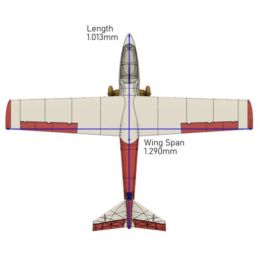 3D Printed RC Plane - VJet OWL v2 | www.OWLplane.com