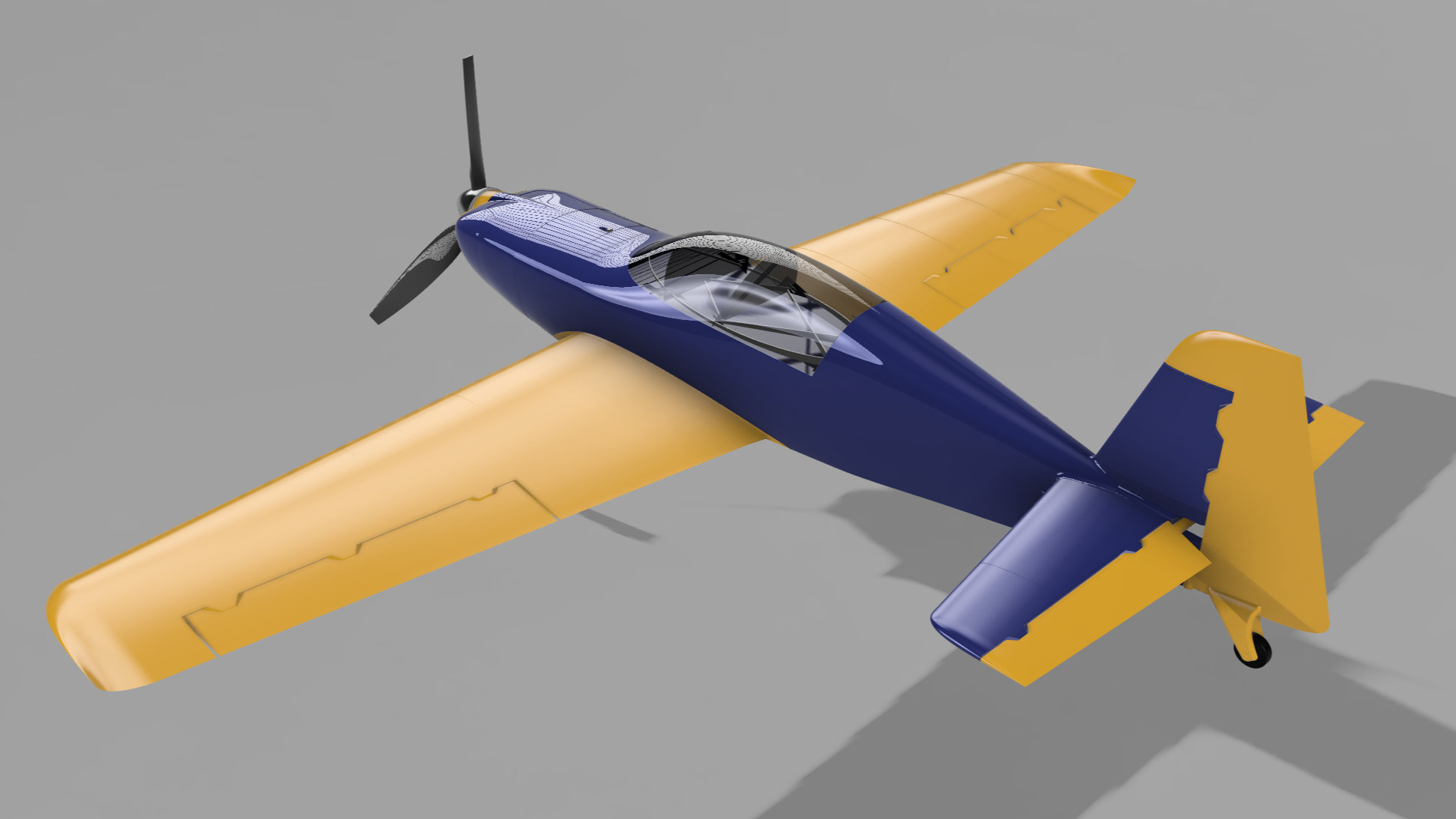 OWLplane | 3D Printed RC Plane Model To Print