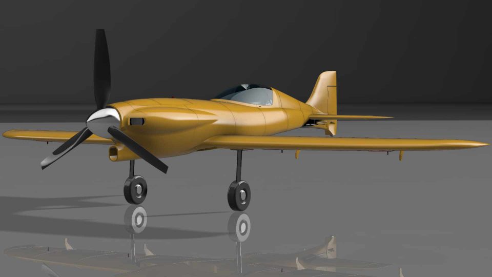 3D Printed RC Plane -OWL Nemesis NXT | www.OWLplane.com