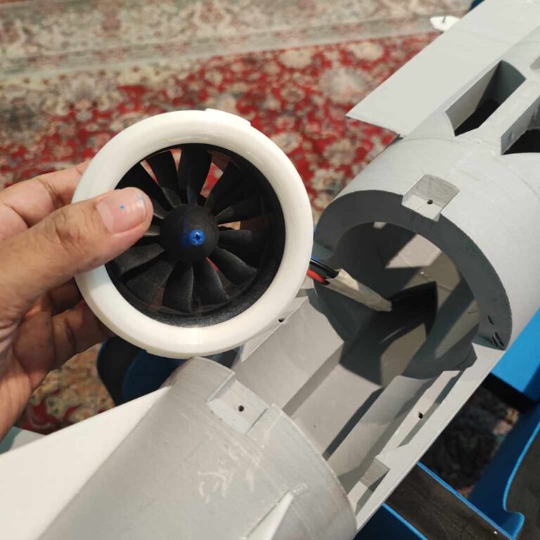 3D Printed RC Plane - SuperOWL Jet - 70mm EDF | www.OWLplane.com