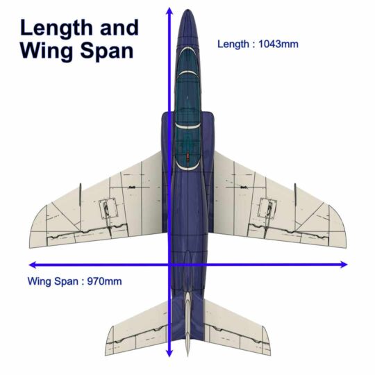 3D Printed RC Plane - SuperOWL Jet - 70mm EDF | www.OWLplane.com
