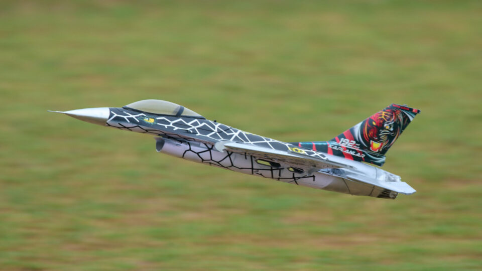 3D Printed RC Plane - OWL F-16 Falcon - 64mm | www.OWLplane.com