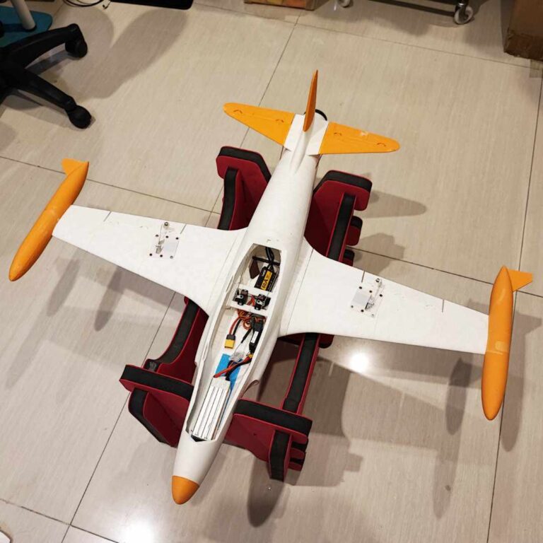 3D Printed RC Plane - OWL T-33 - 50mm and 64mm EDF | www.OWLplane.com