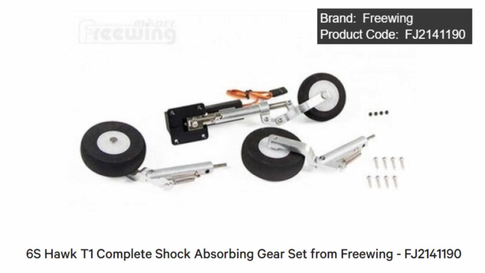 Freewing BAE Hawk T1 70mm EDF Landing Gears | OWLplane
